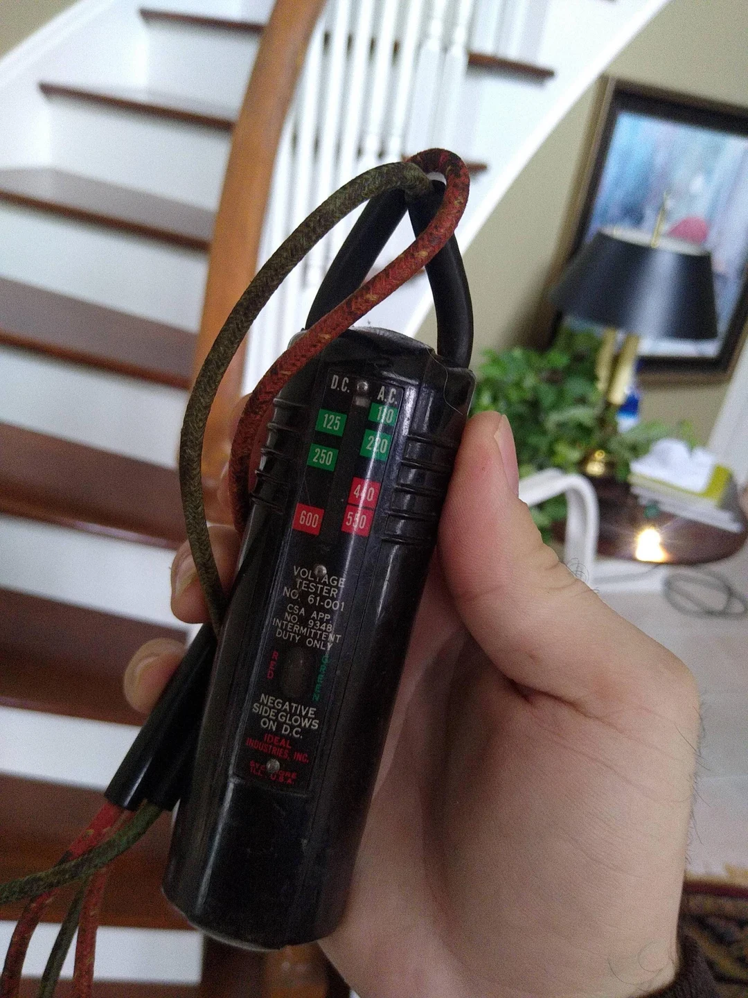 The voltmeter my grandpa uses looks like it's older than electricity itself | Scrolller