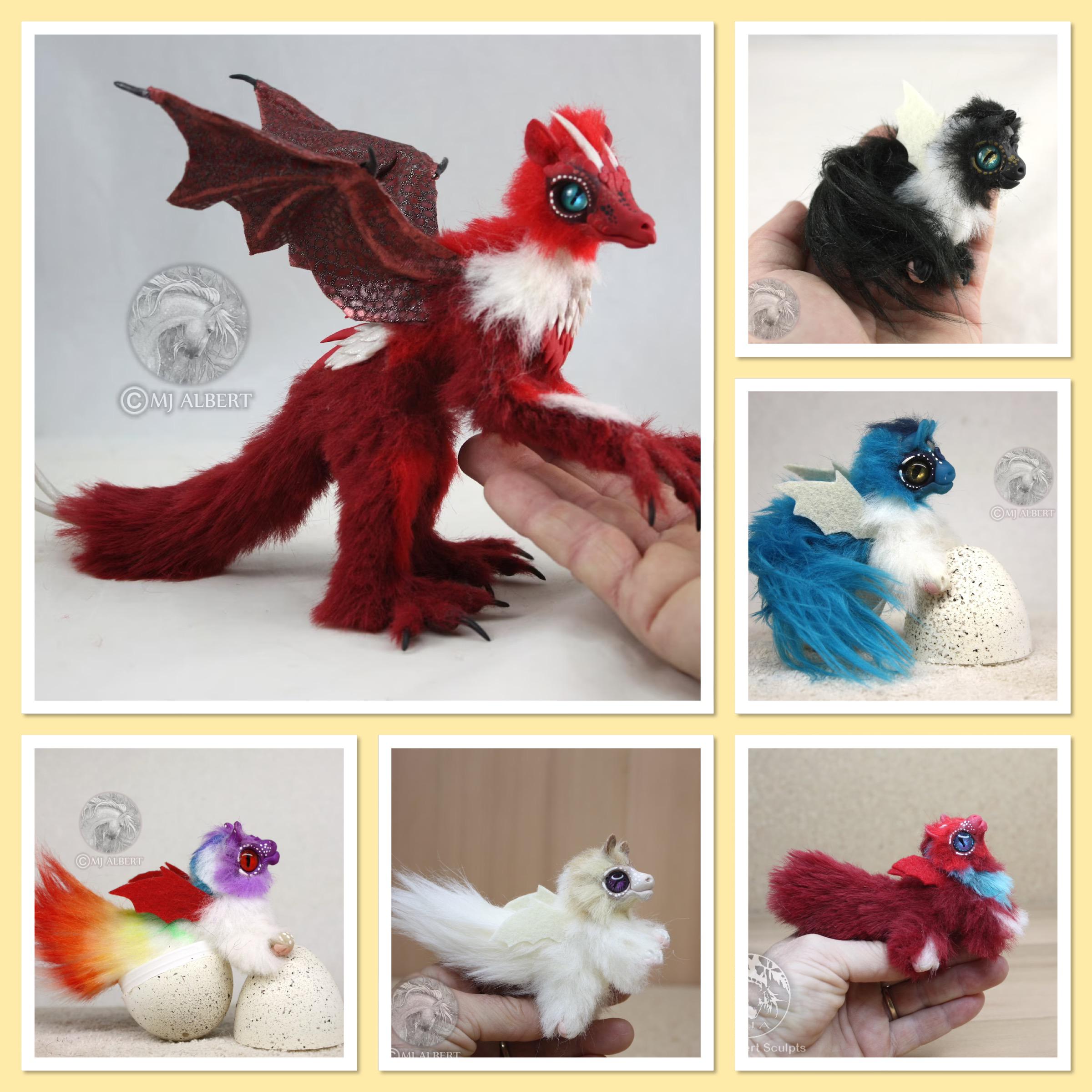 Soft Sculpt Dragon companions | Scrolller