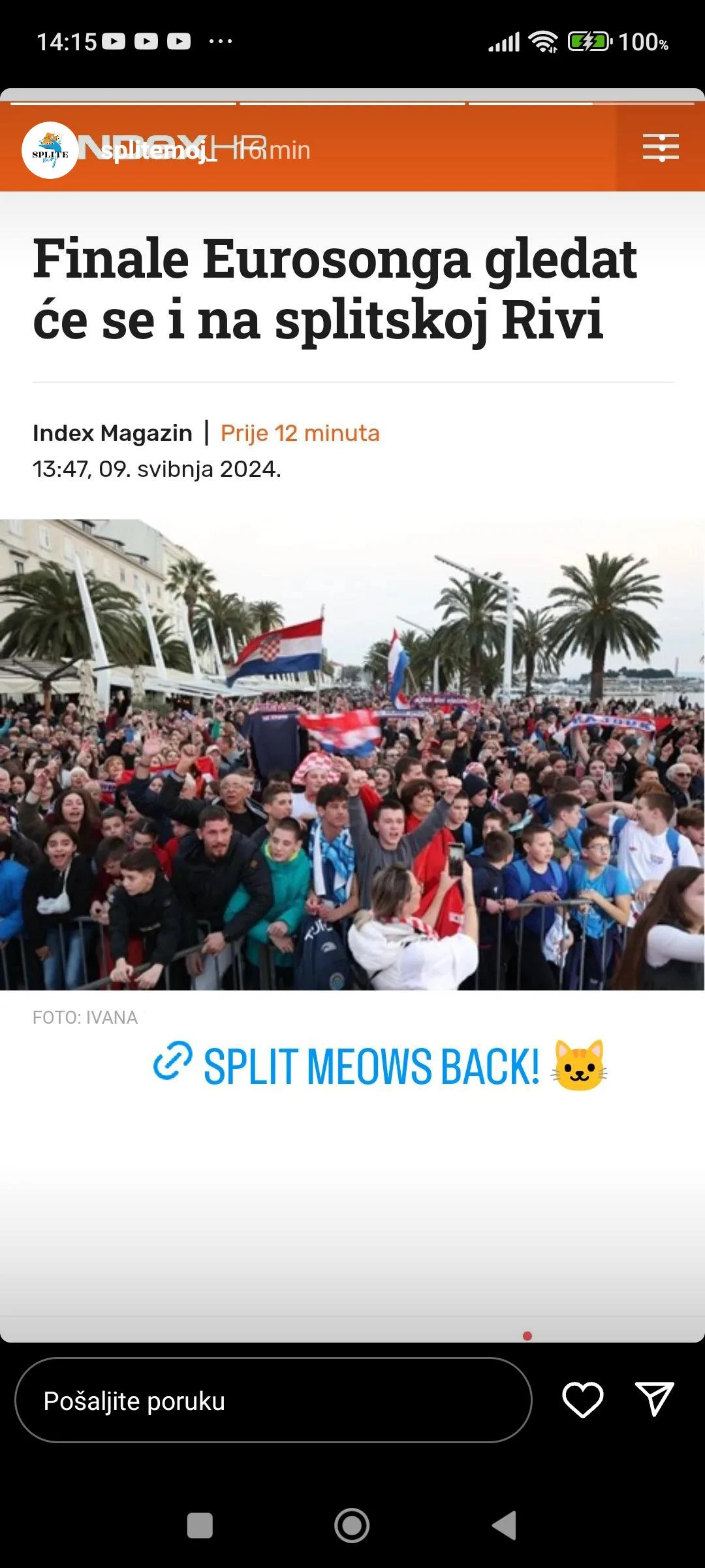 Finale Eurosonga na Rivi | Scrolller