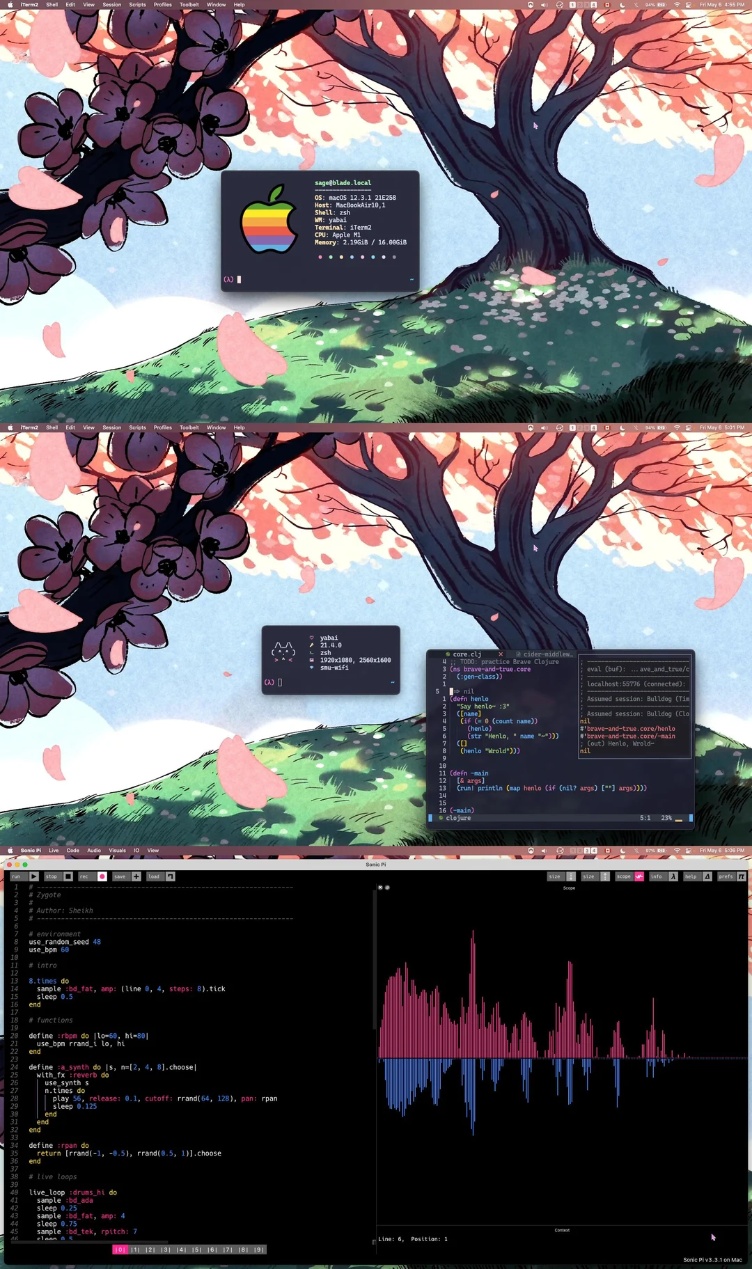 [yabai] Spring | Scrolller