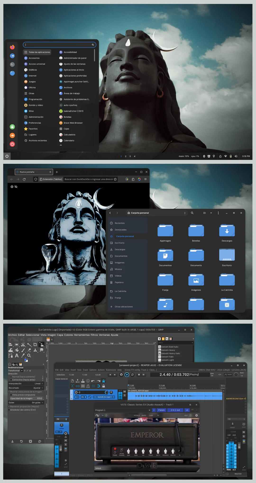 [Cinnamon] My creative workstation. 🧘🏻‍♂️ | Scrolller