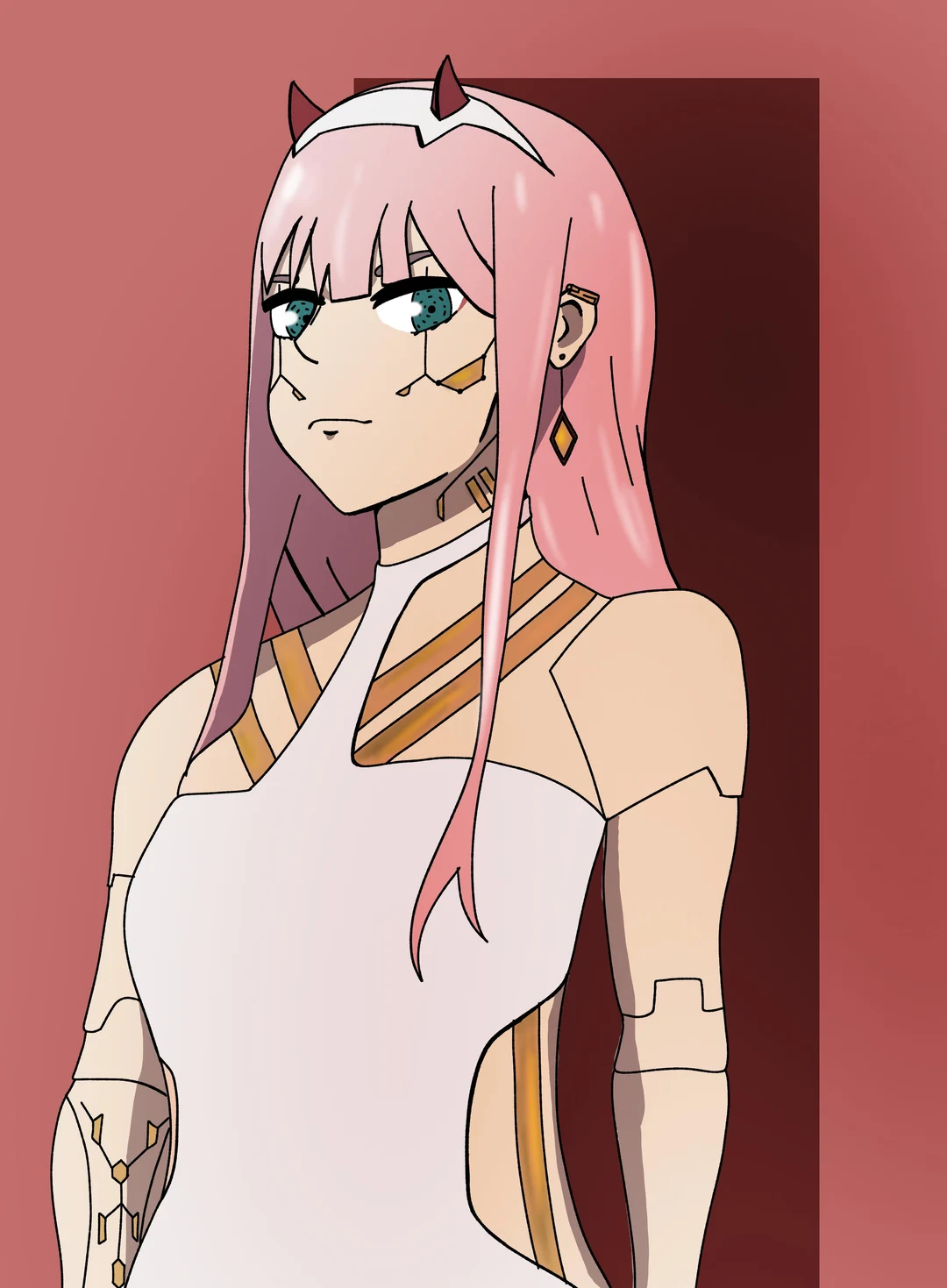 I made Zero two with cyberpunk 2077 implants | Scrolller