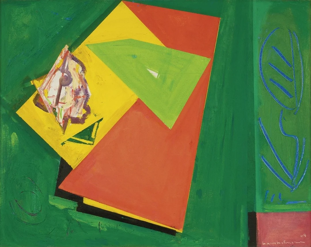 Hans Hofmann - Suspended Shapes (1949) | Scrolller