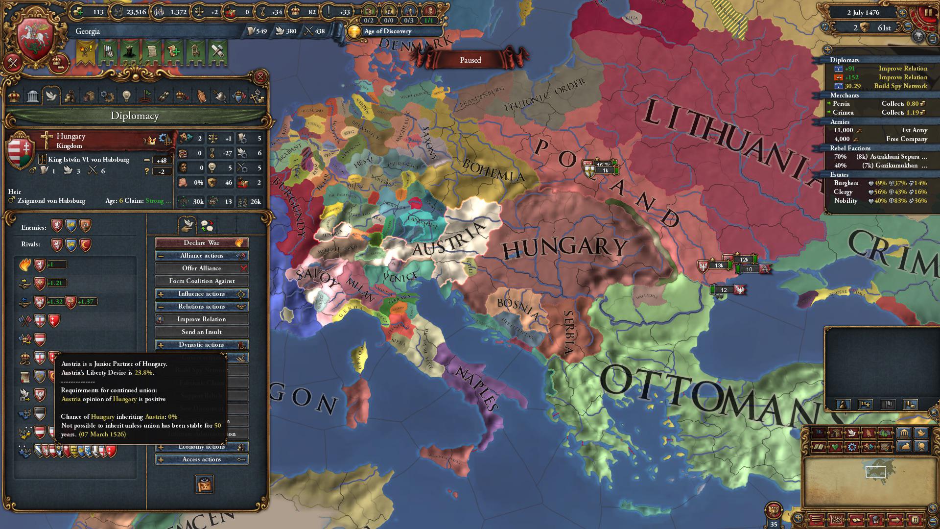 Behold, the Kingdom of Hungary-Austria. | Scrolller