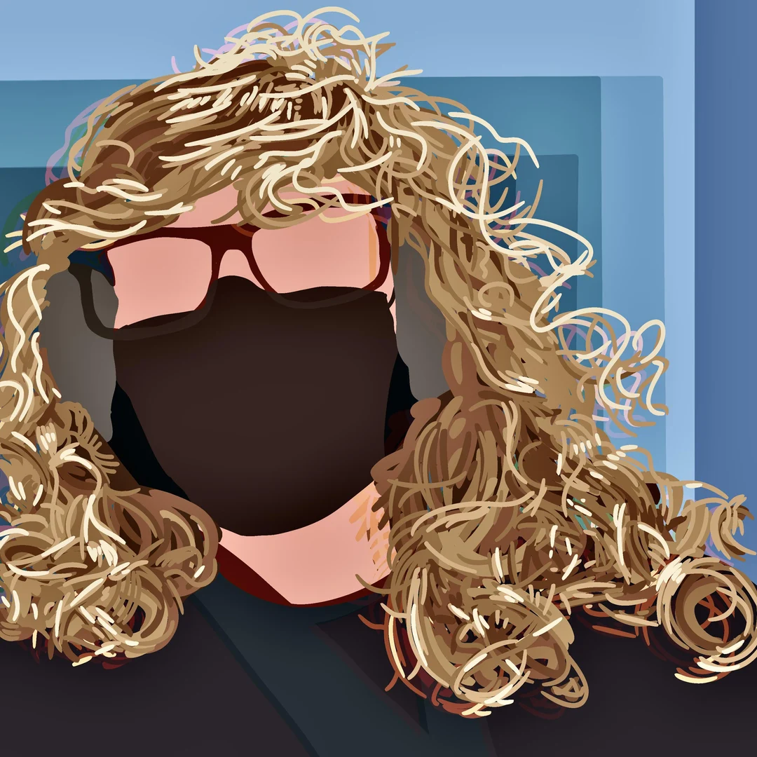 Curly - Me, Procreate, 2022 | Scrolller