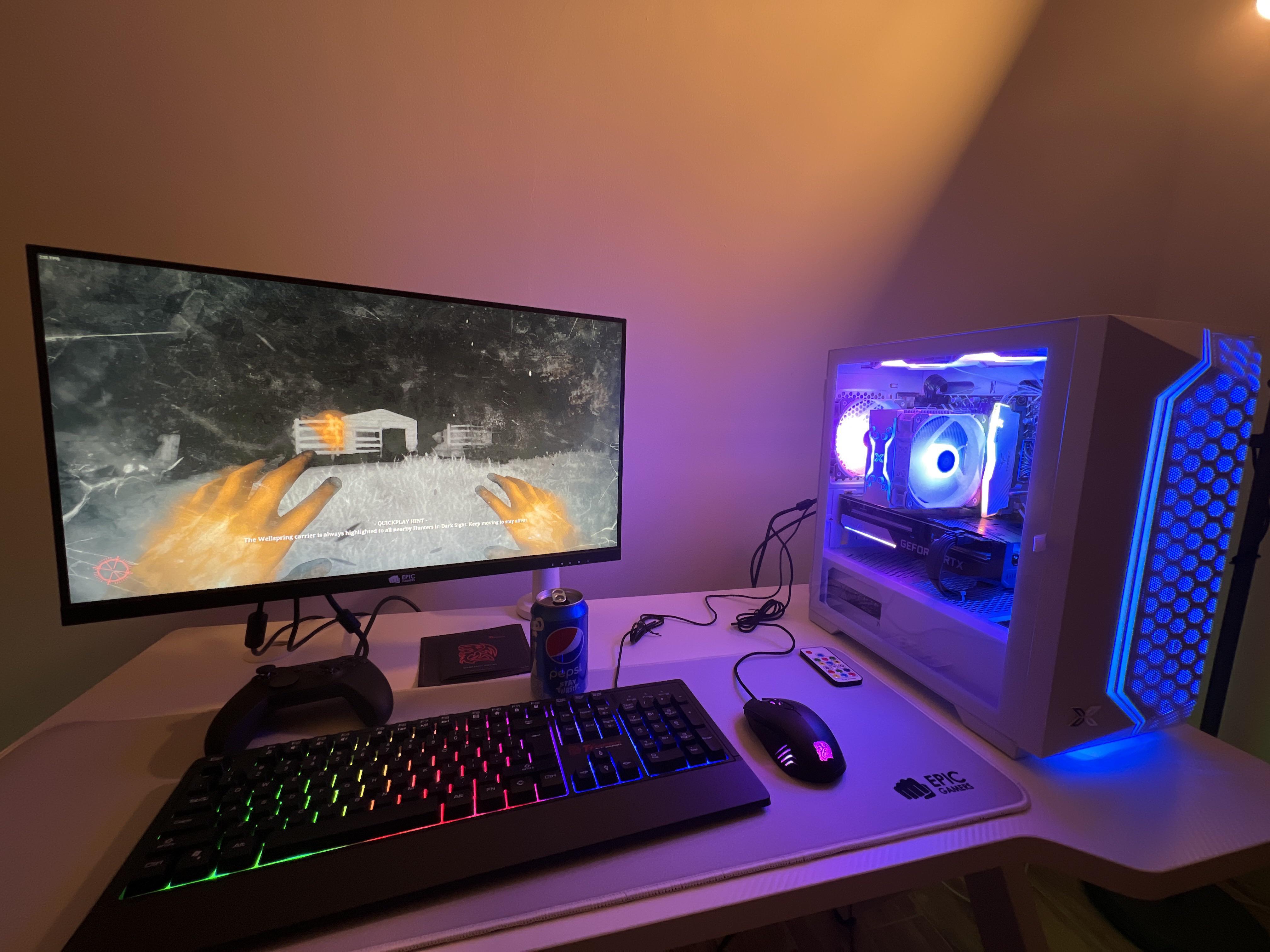 Finally got a pc, wish hunt had cross progression but, here I come for the grind! | Scrolller