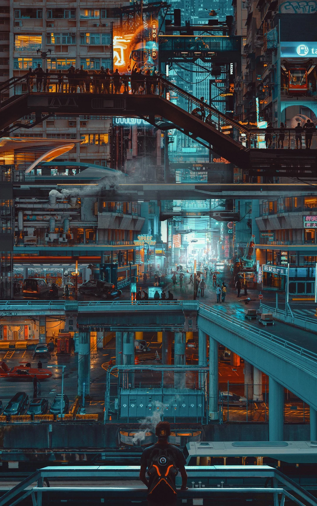 Metropolis by artist Fabio Araujo | Scrolller