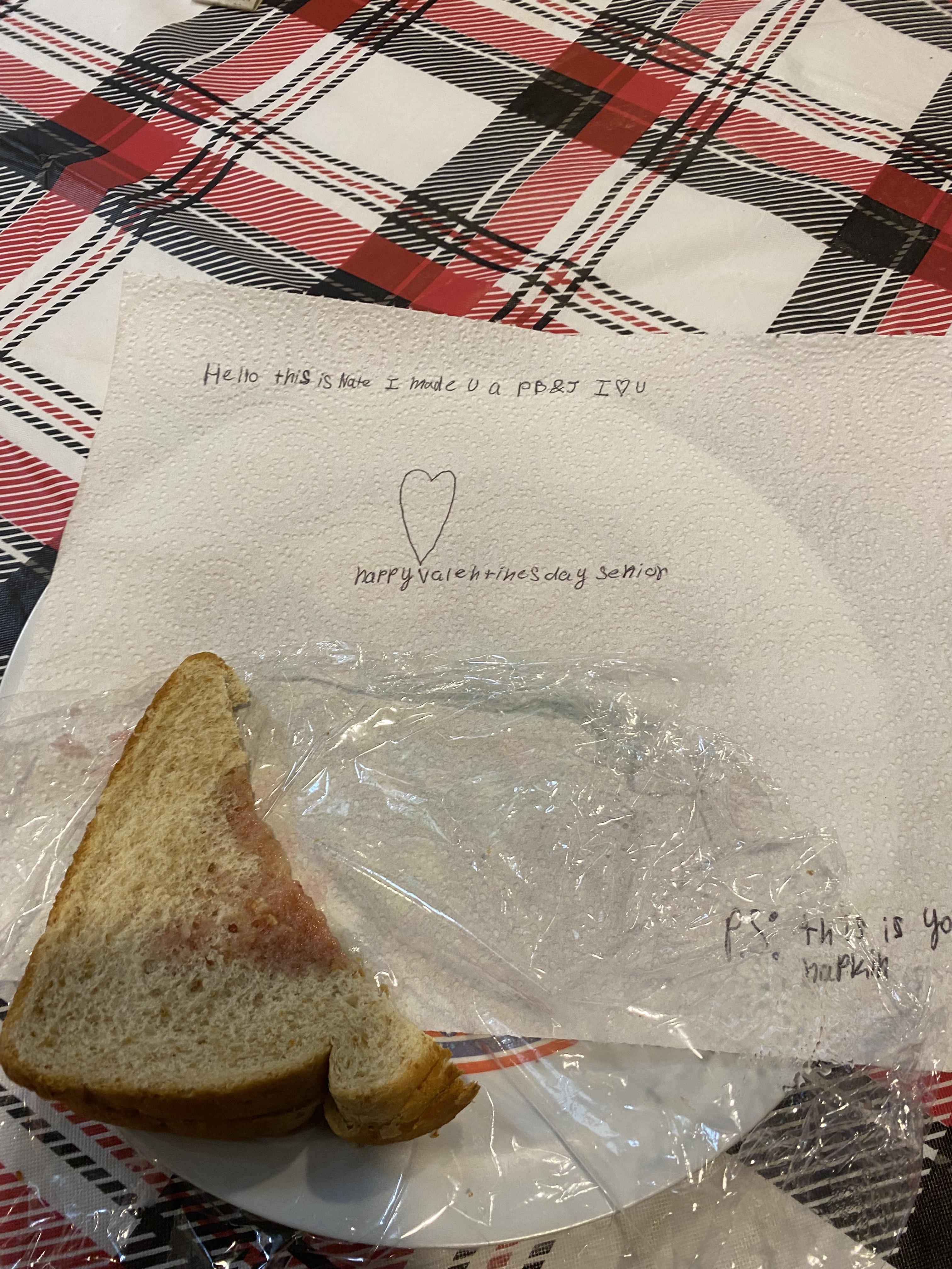 My son made me a pb&j | Scrolller