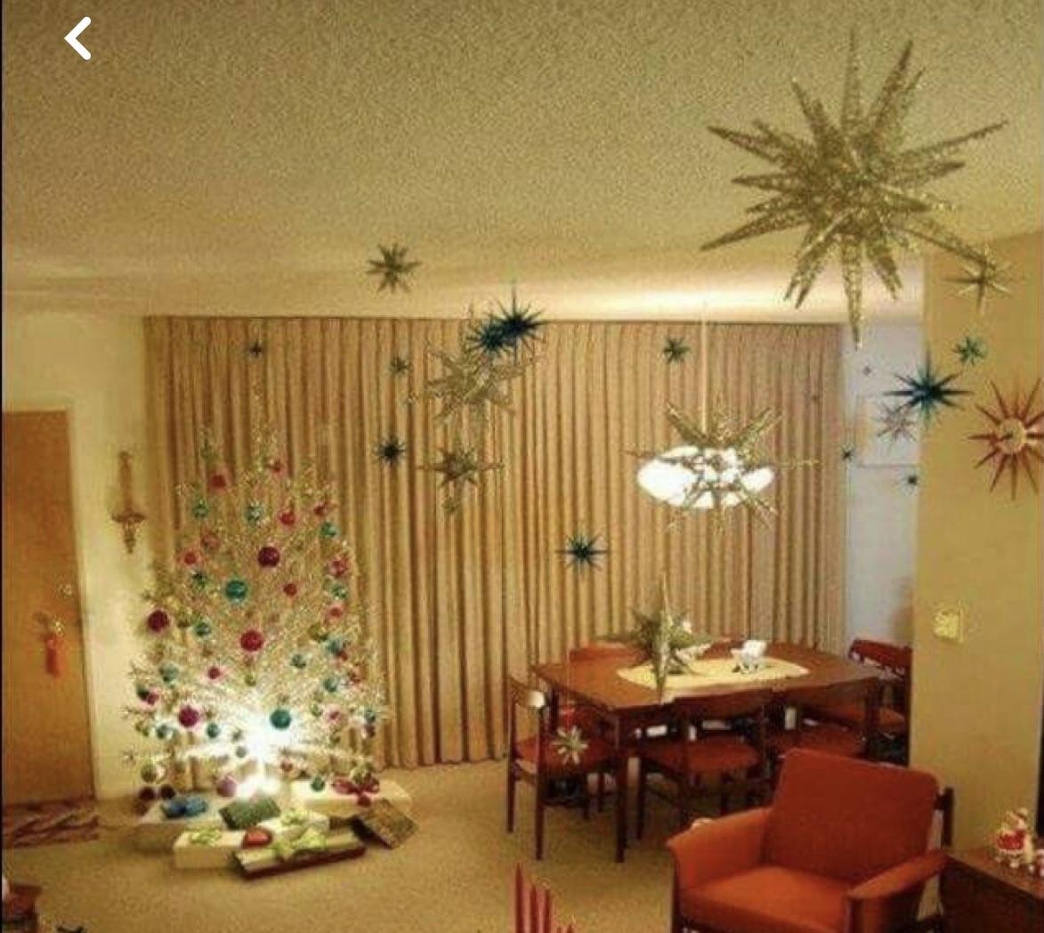 Any ideas on how to recreate these hanging (sputnik?) star decorations? | Scrolller