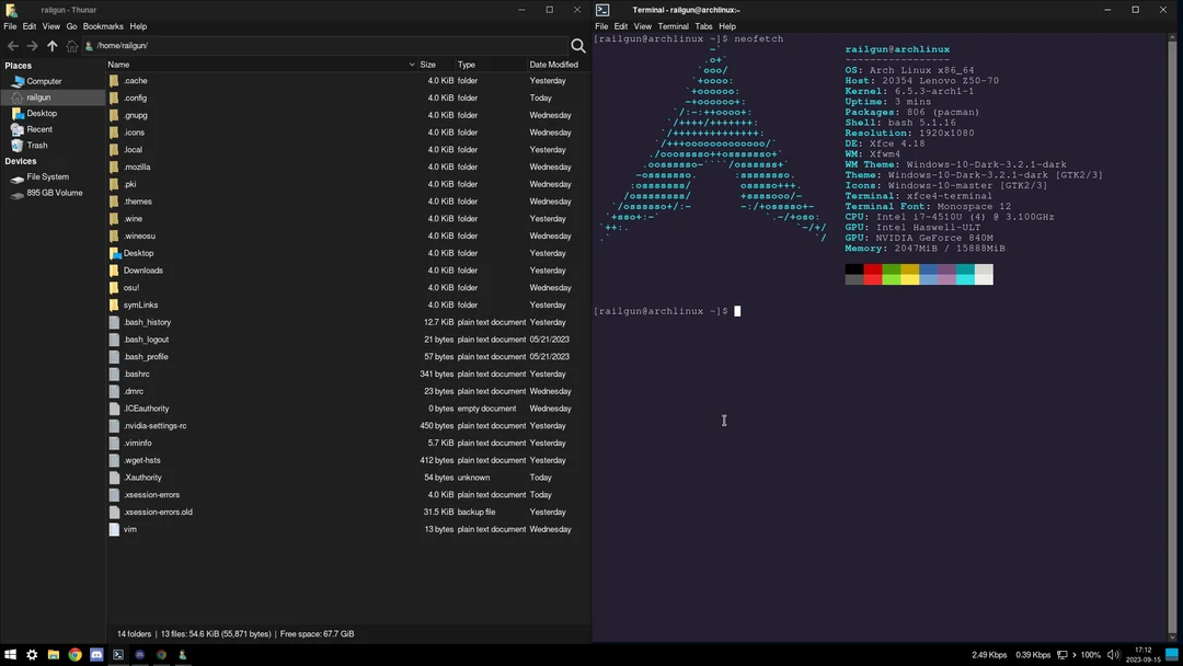 [Xfce] Installed Linux for fun (I'm a Main Windows User) | Scrolller