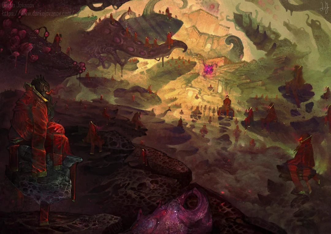 'Plateau of Leng', by me. | Scrolller