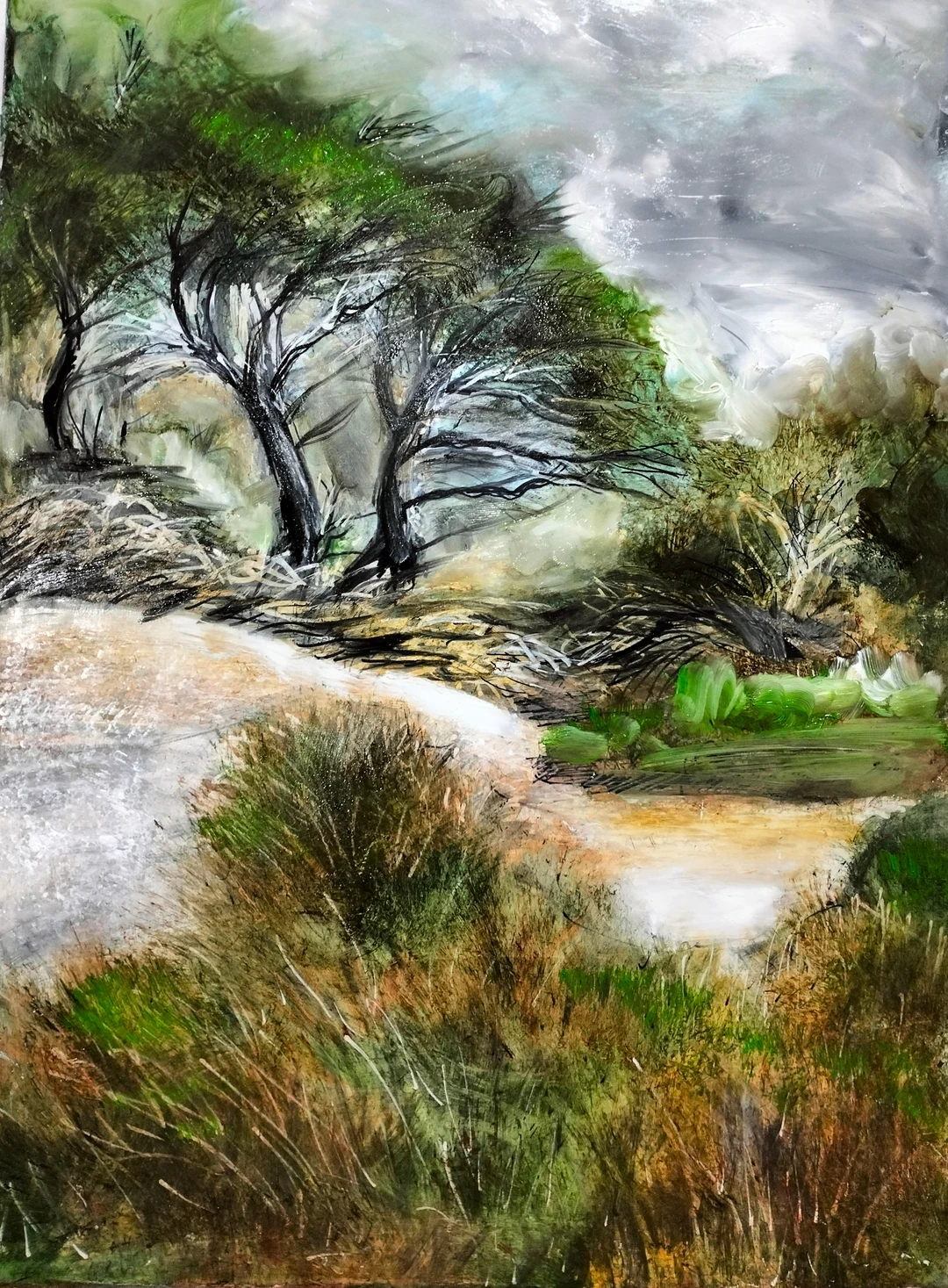 Landscape, Proper_Syrup_4122, Oils, 2024 | Scrolller