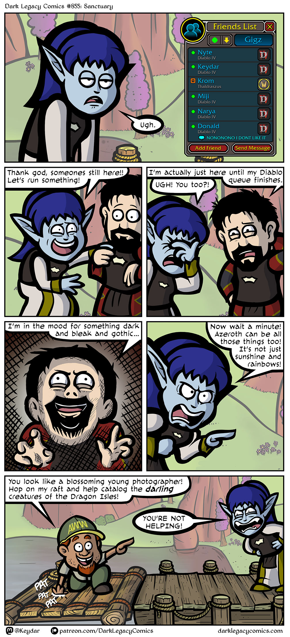 Sanctuary - Dark Legacy Comic #855 | Scrolller