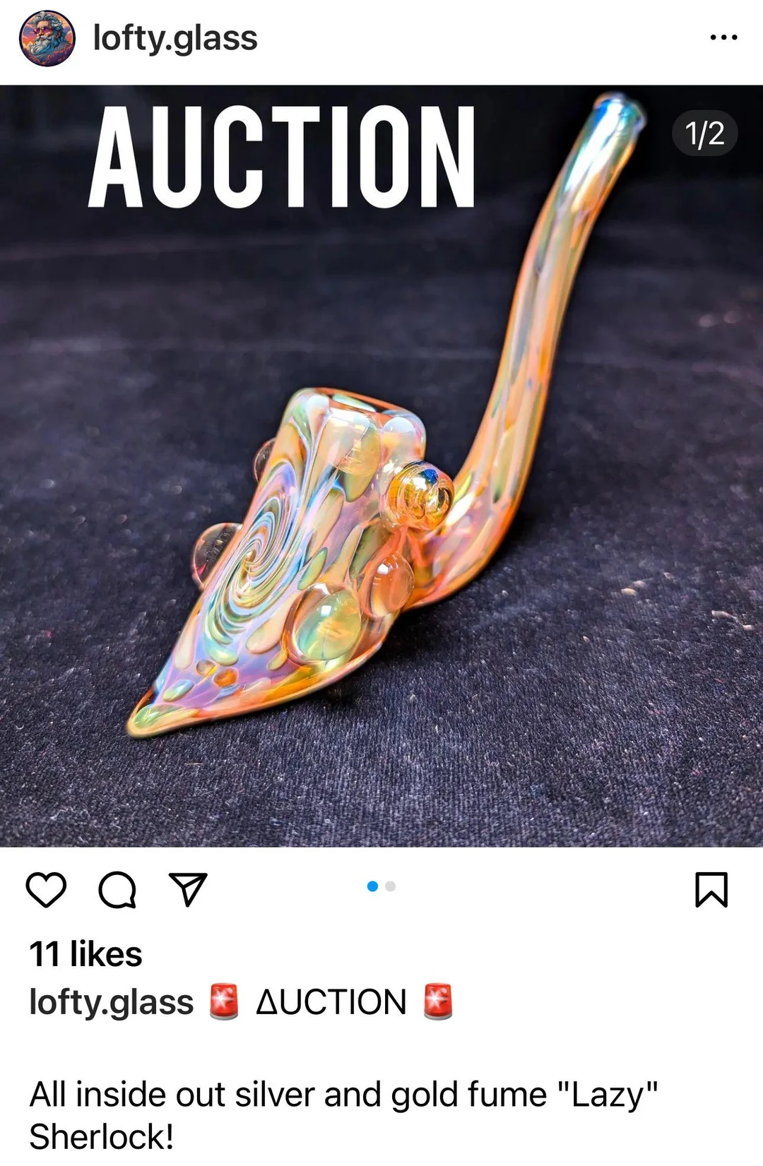 Glass Auction who loves Pipes? | Scrolller