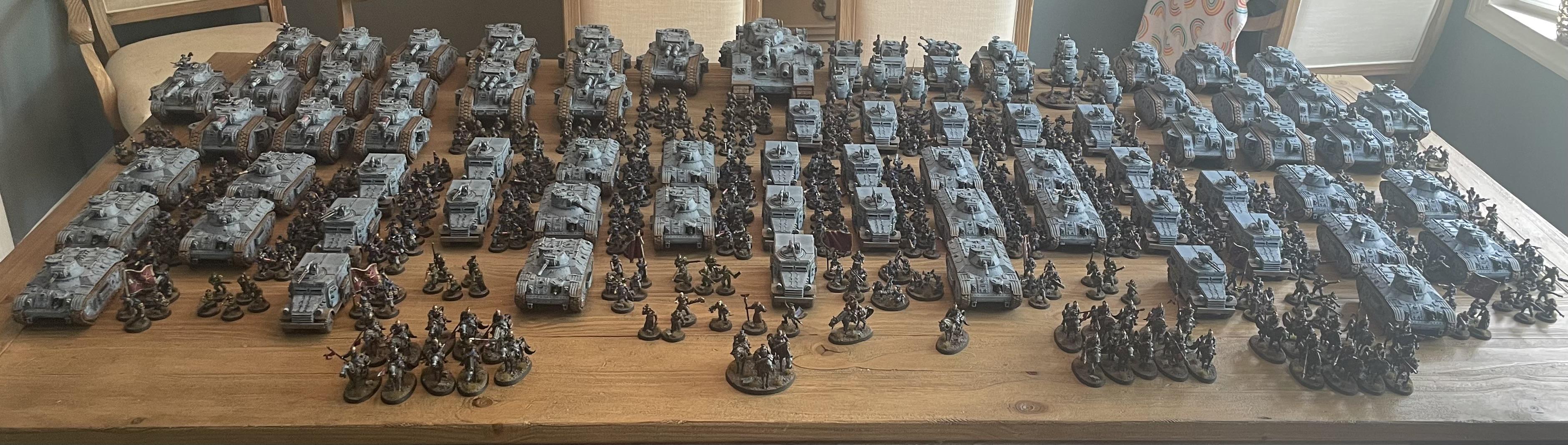 Imperial guard ready for the new edition! | Scrolller
