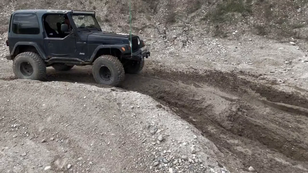Decided to do some four-wheeling and got stuck. . . | Scrolller