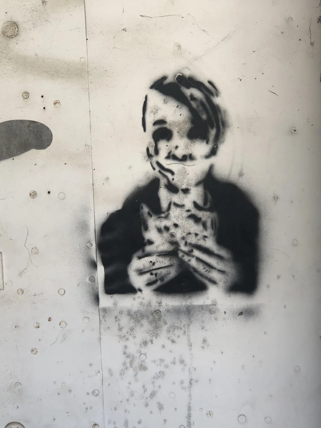 Is this old skool Banksy? | Scrolller