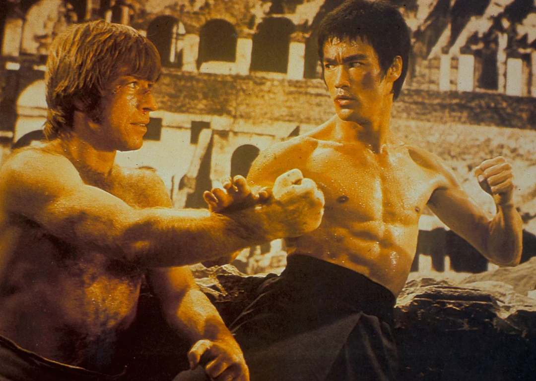 Bruce Lee and Chuck Norris (The Way of the Dragon) 1972 | Scrolller
