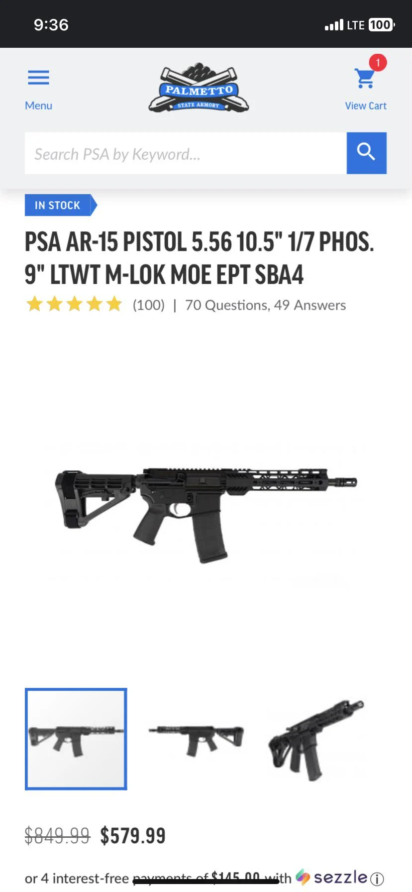 Thought on PSA AR pistol for a first AR? | Scrolller