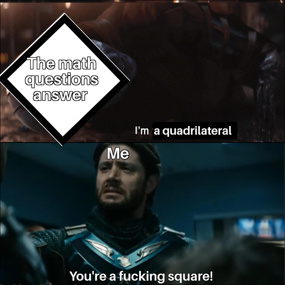 Damn you, geometry! | Scrolller