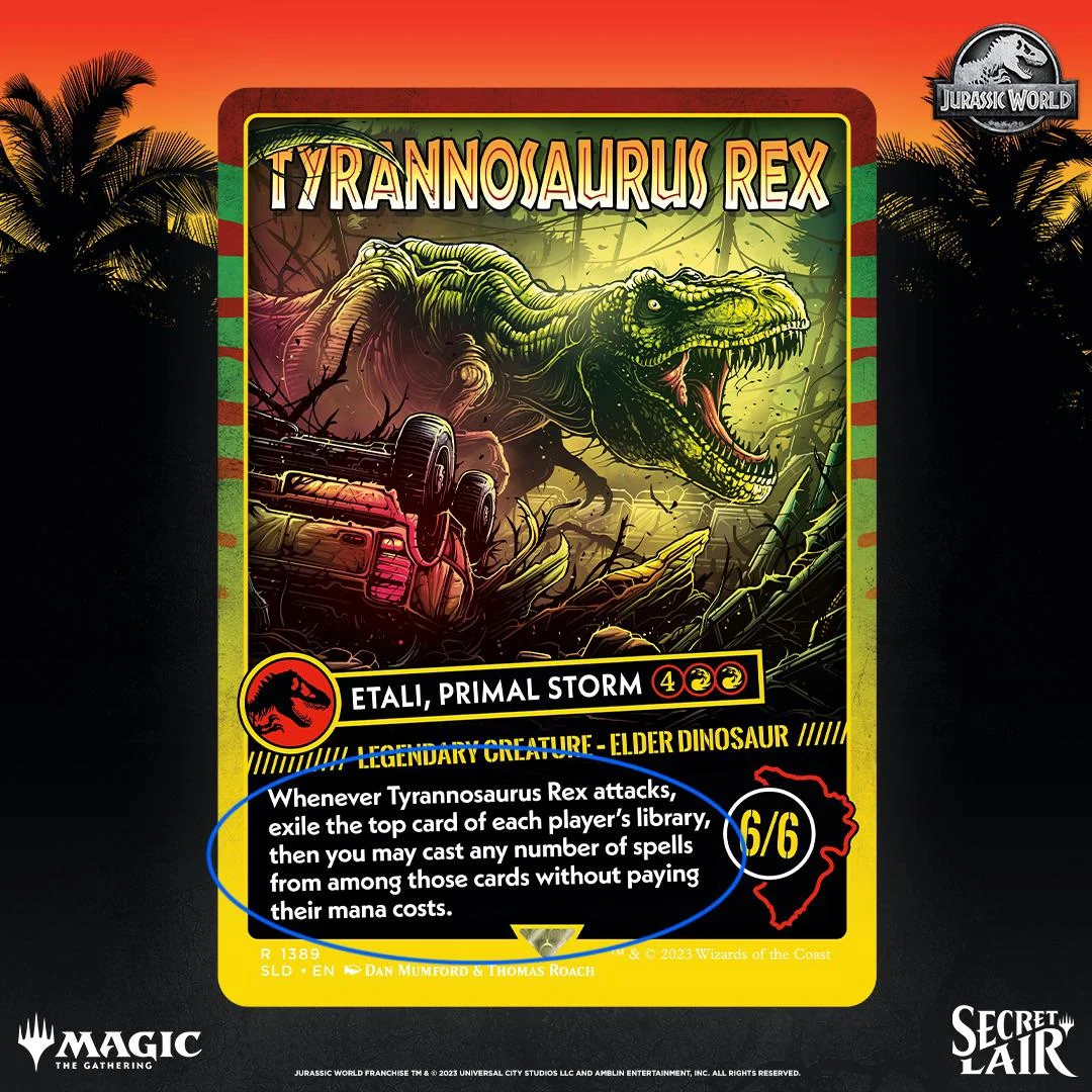 What is the font used in the white rules text of this card? | Scrolller