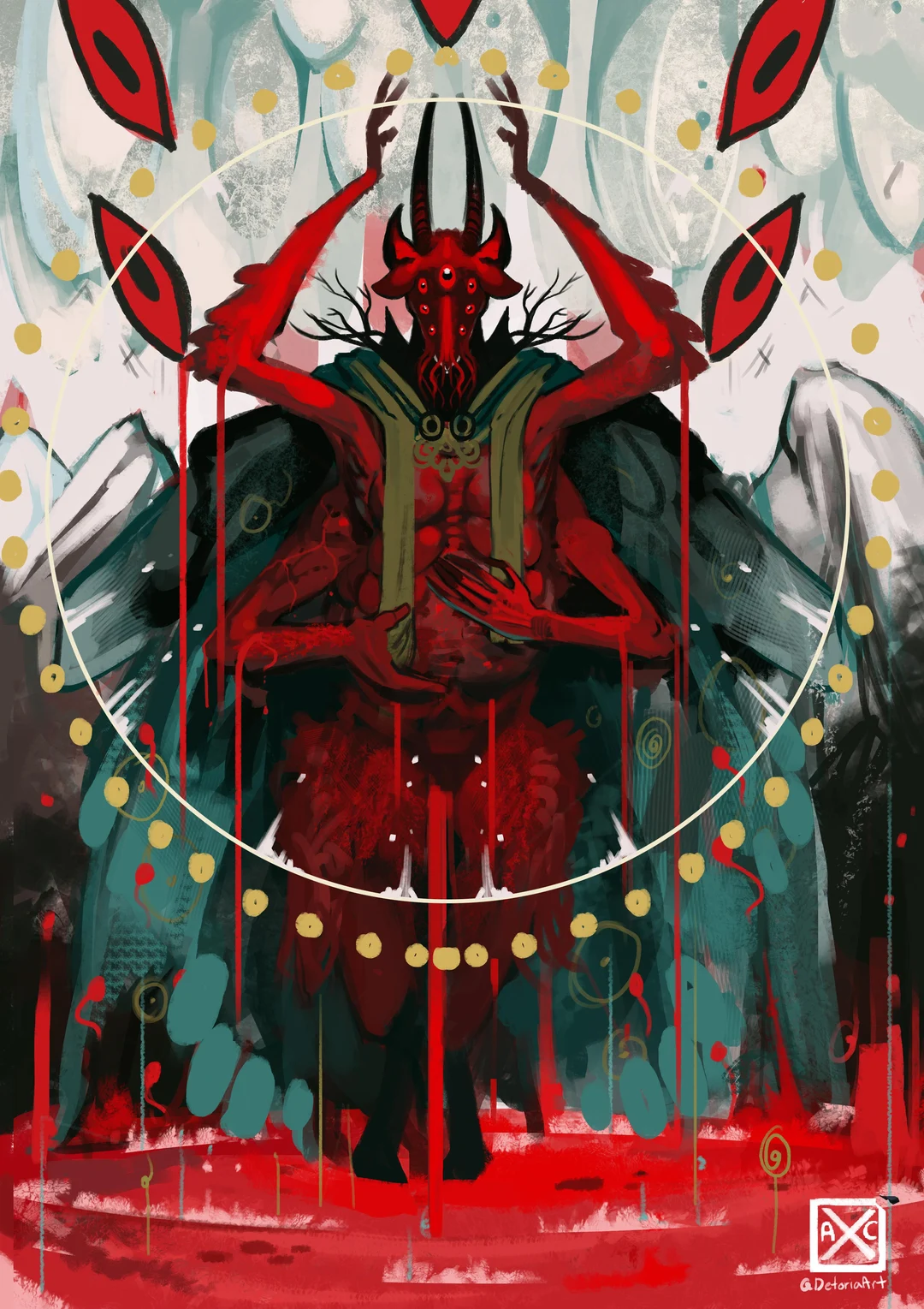 Eldritch god, artist, me, 2023 | Scrolller