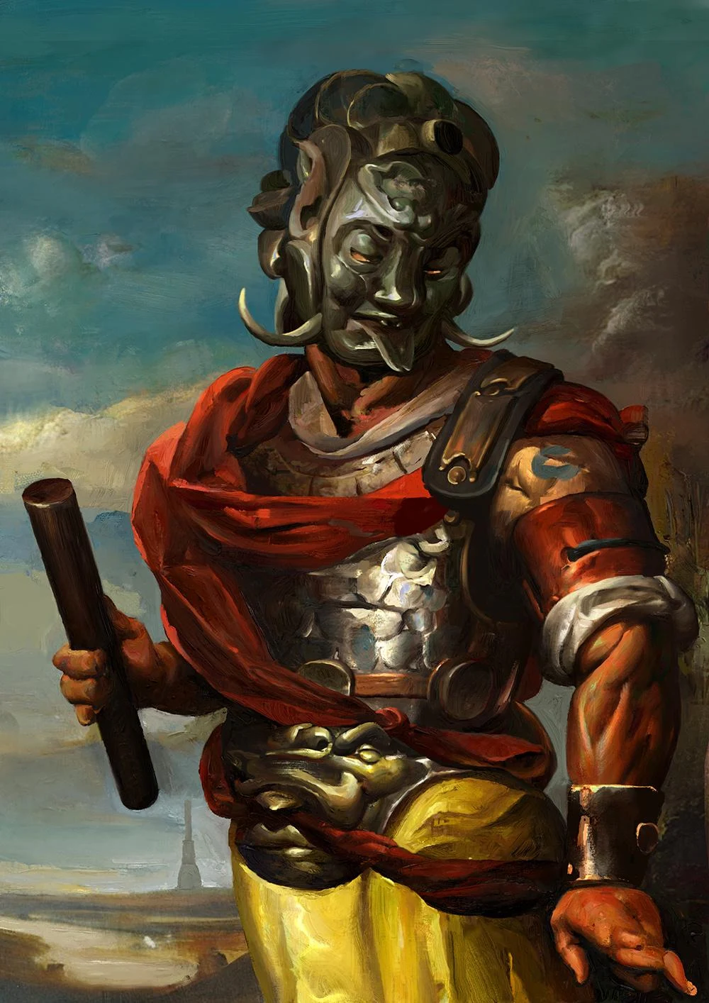 Elder scrolls: Akaviri scale armour by Igor Levchenko | Scrolller