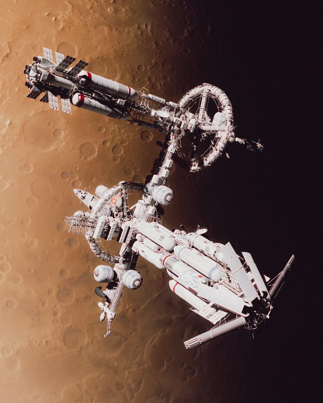 Heimdall Mars Exploration Base Station with Heimdall 2 by Mac Rebisz | Scrolller