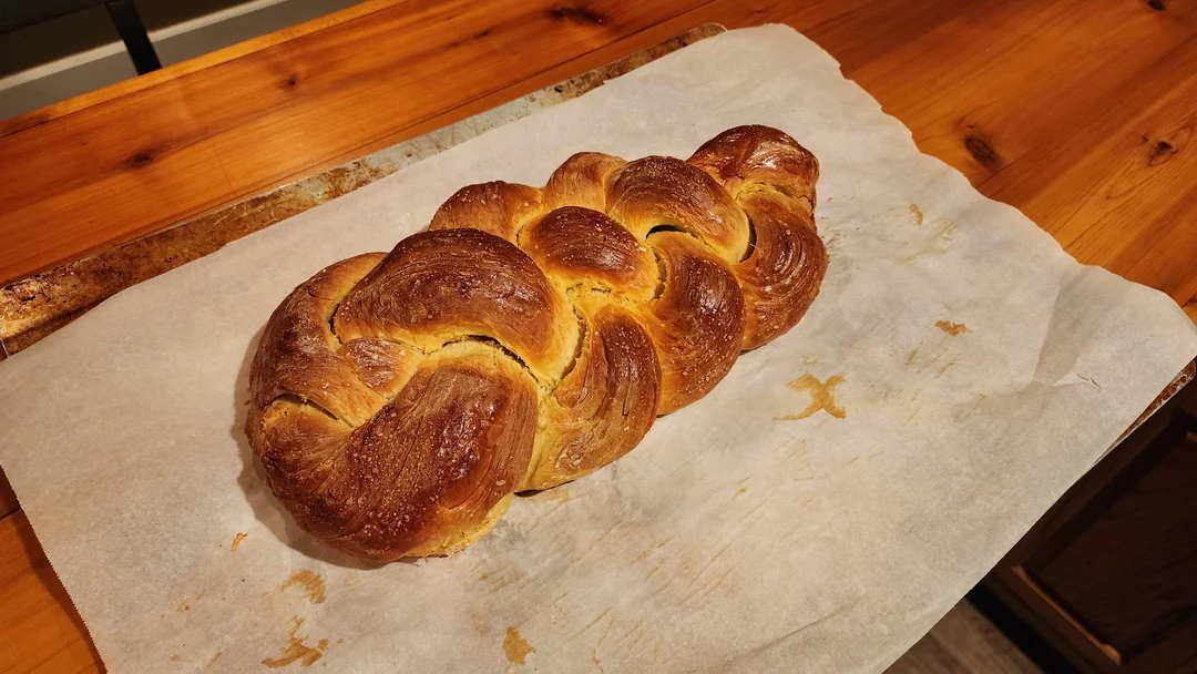 My first attempt at Challah! | Scrolller
