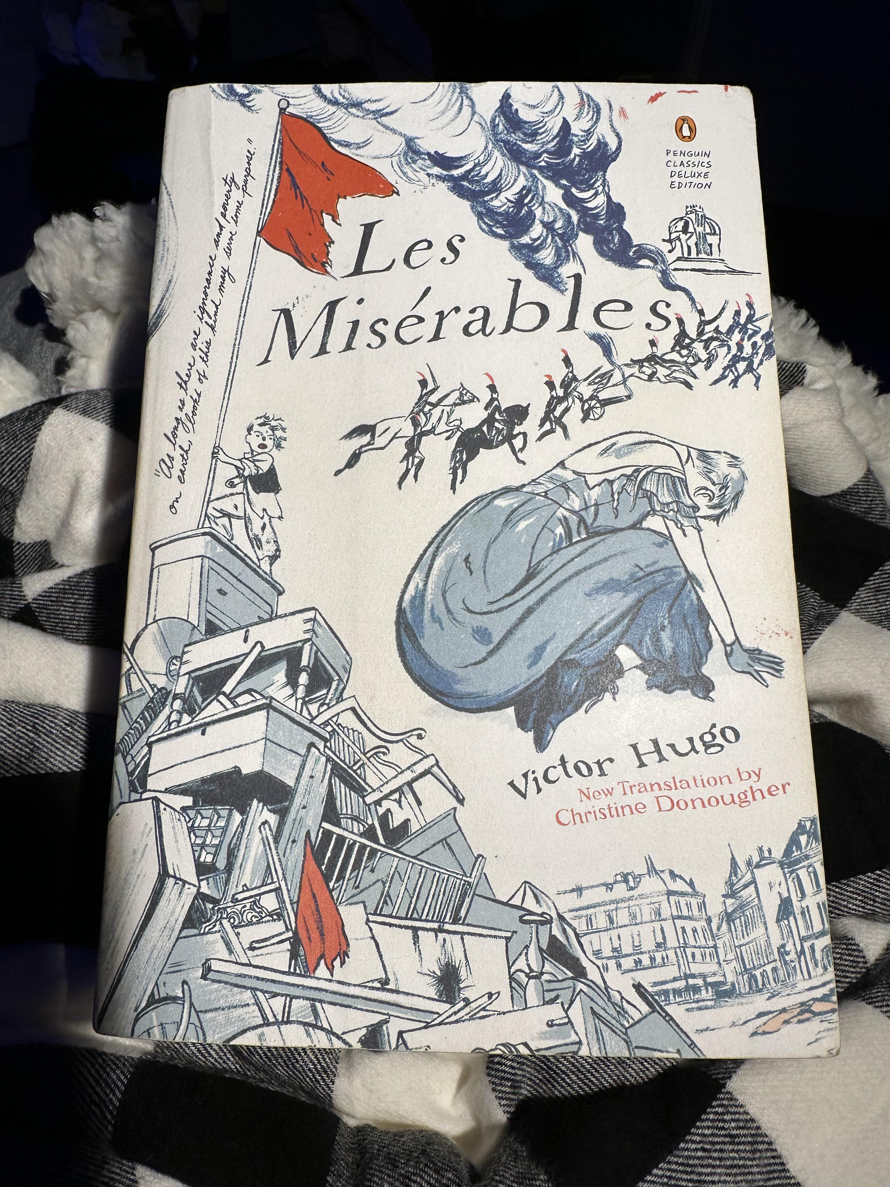 Wanted to read this for decades; it took a year to get through it, but tonight I finished Les ...