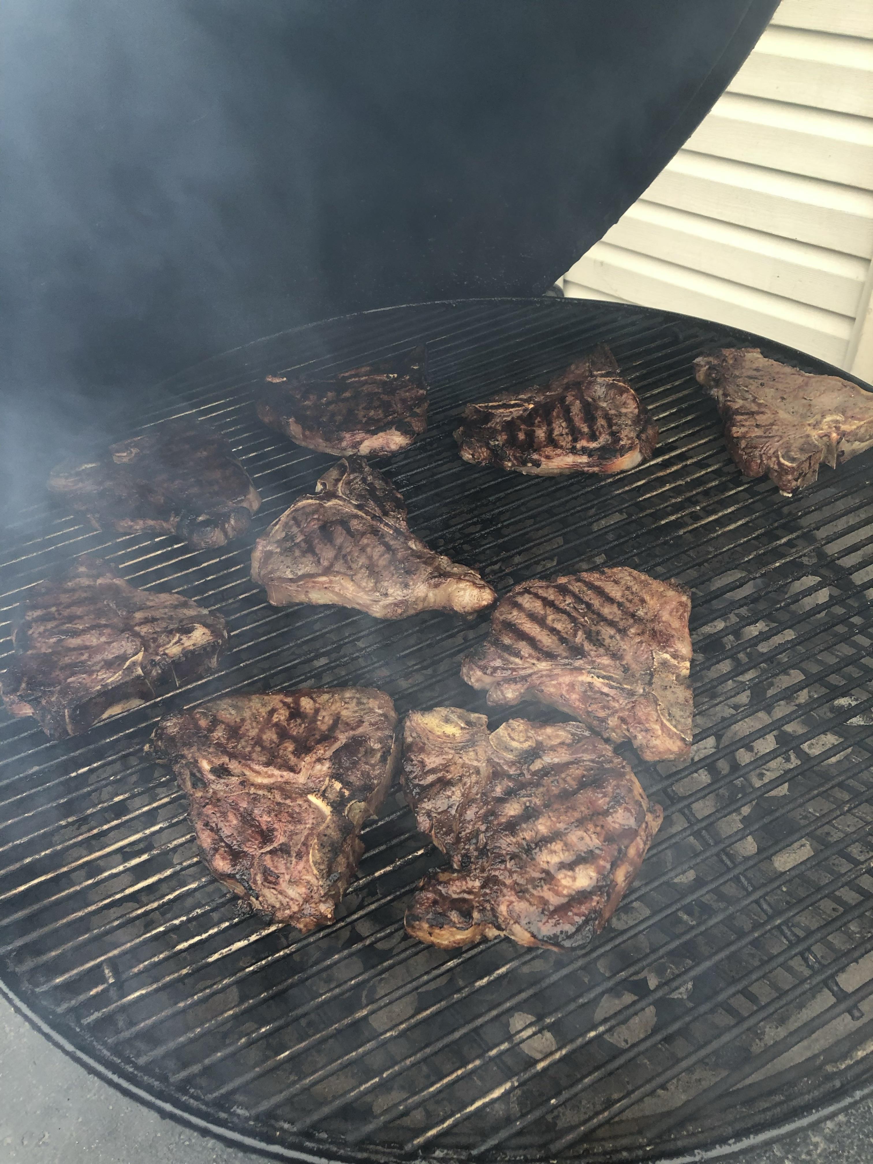 Some T-bones for family dinner. | Scrolller