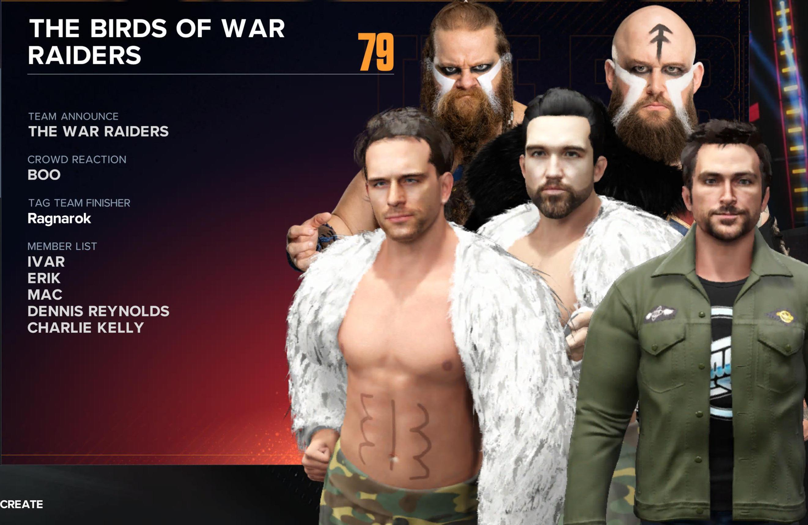 The Birds of War Raiders | Scrolller