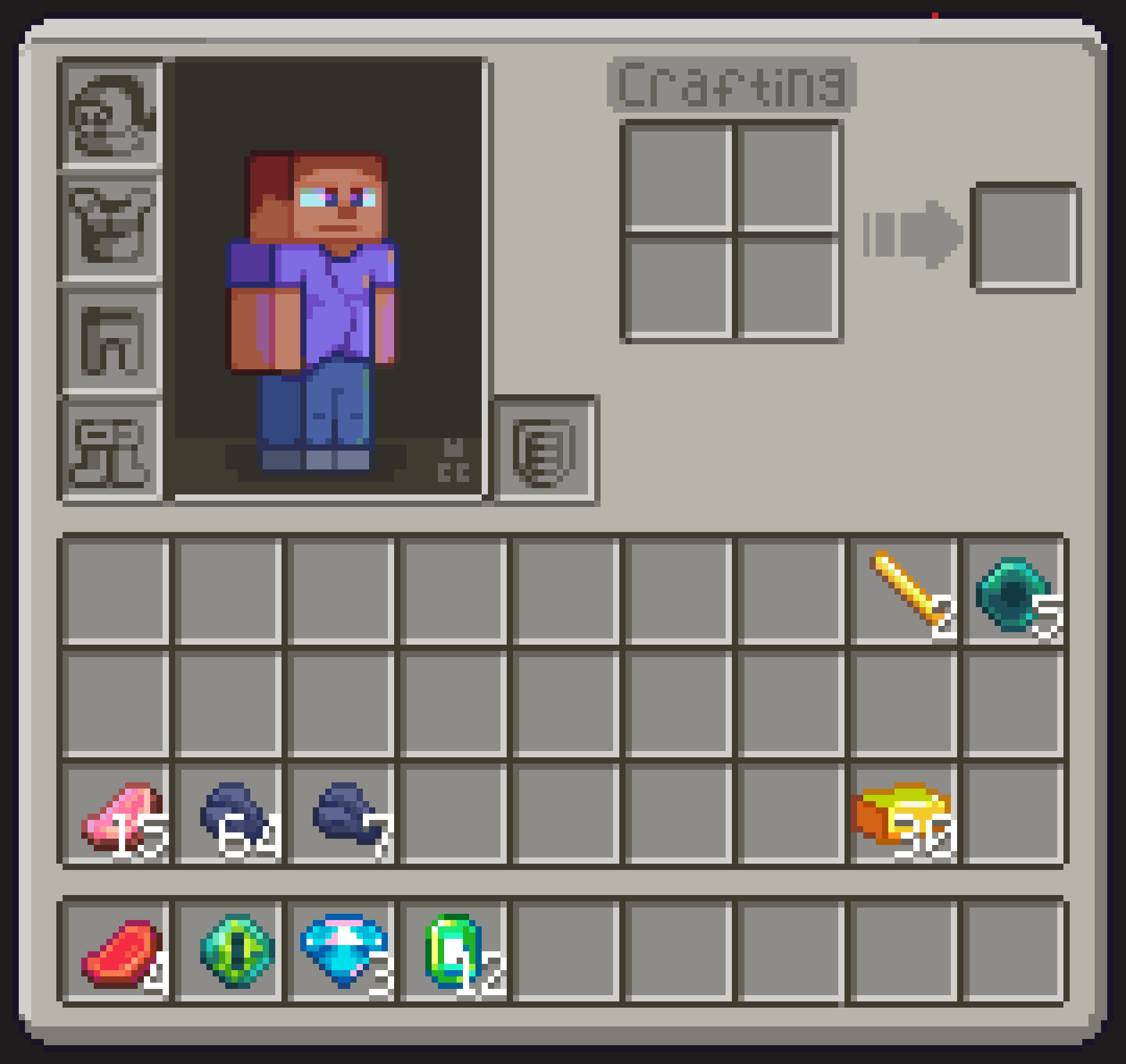 Wanted to draw my own version of the inventory 🎒 | Scrolller