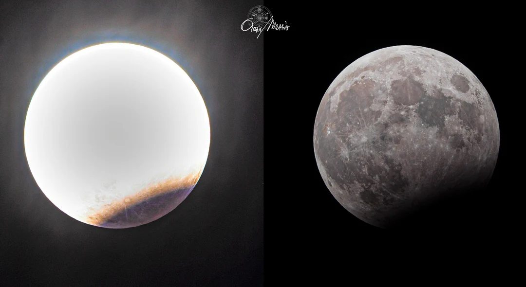 A Partial Lunar Eclipse Image Credit & Copyright: Orazio Mezzio | Scrolller
