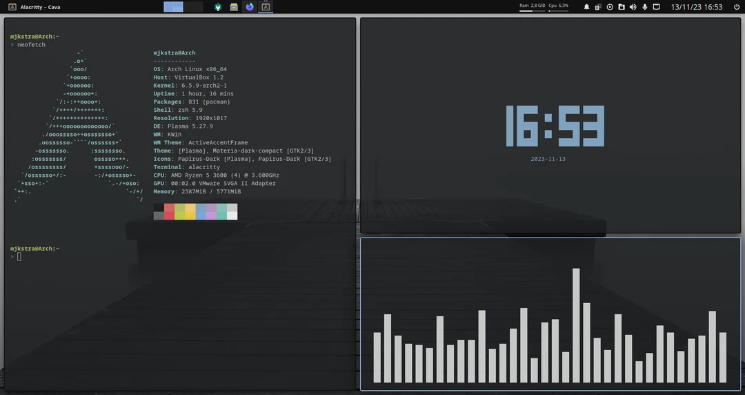 Discover more like Unixporn: [KDE] Arch Linux ricing - Material - Minimal - Dark - Fluent and ...