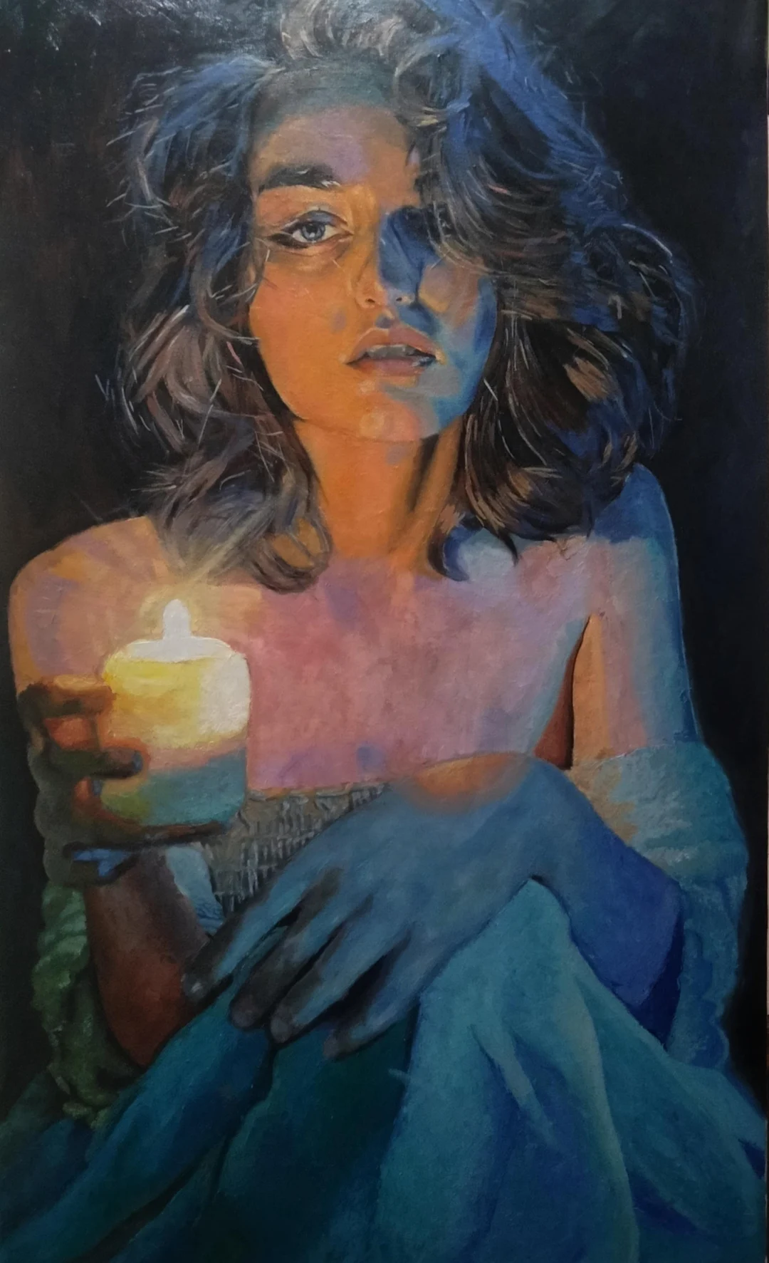 Untitled,no-attention5780(me),oil painting,2023 | Scrolller