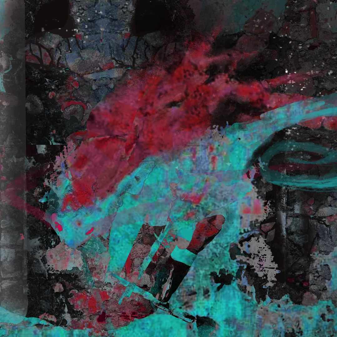 It Bleed, But Still It Crawls, Me, Digital, 2023 | Scrolller