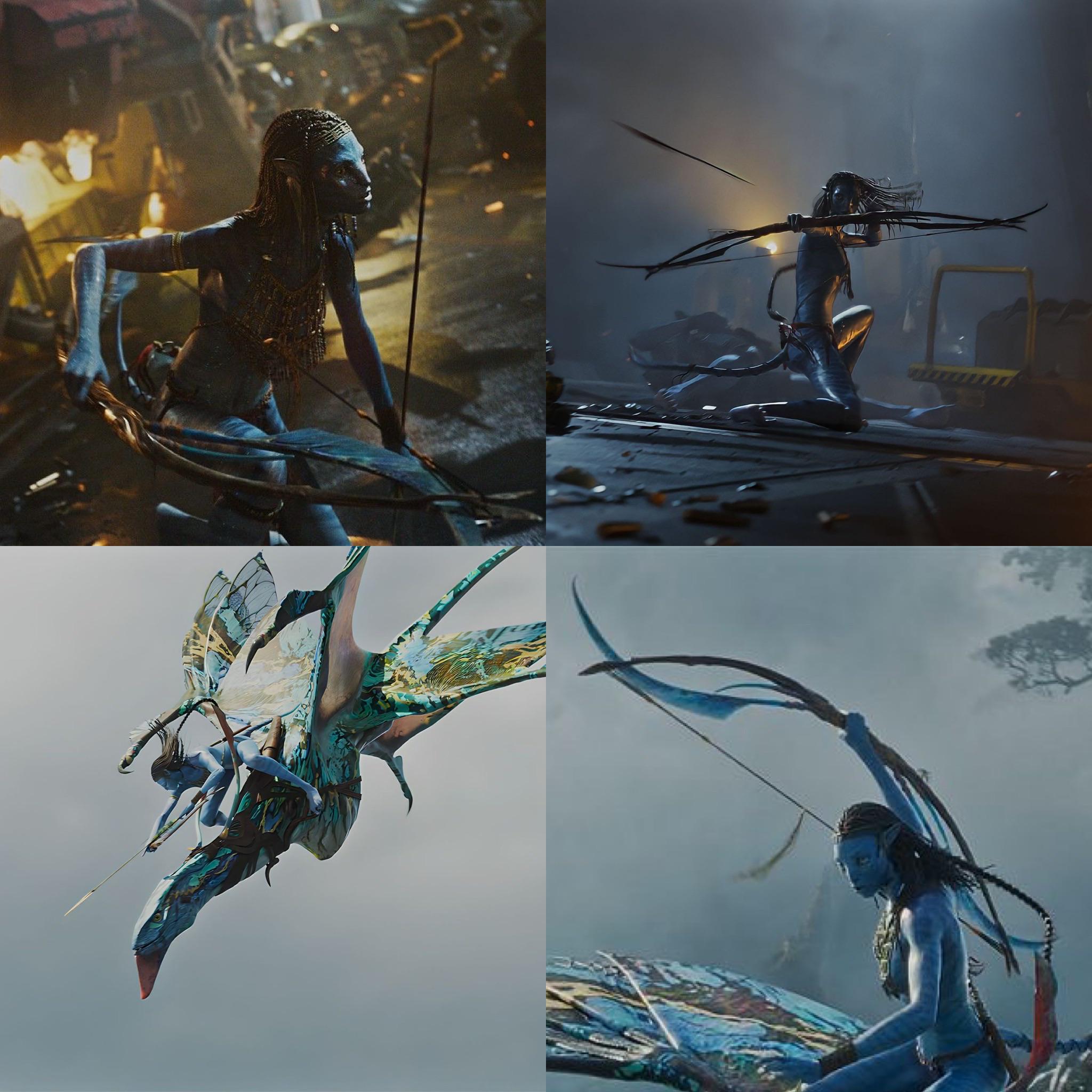 Discover more like Avatar: Since Neytiri lost her bow, I’m excited to see her new bow! What do ...