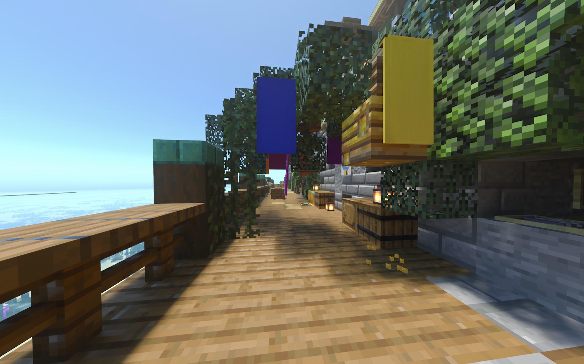 What do you think of my town? (made in survival) | Scrolller