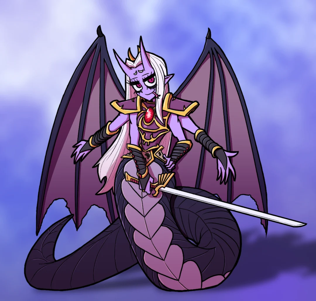 Daemon Prince Fulgrim(by me) | Scrolller