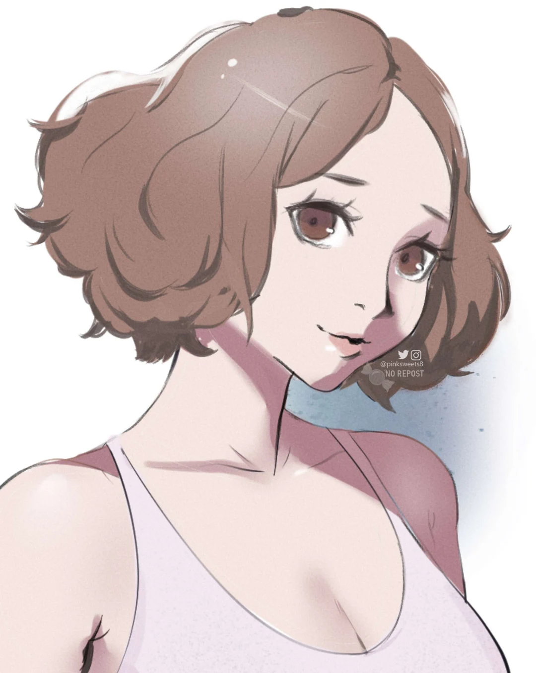 my fanart of Haru Okumura from persona 5 :) | Scrolller