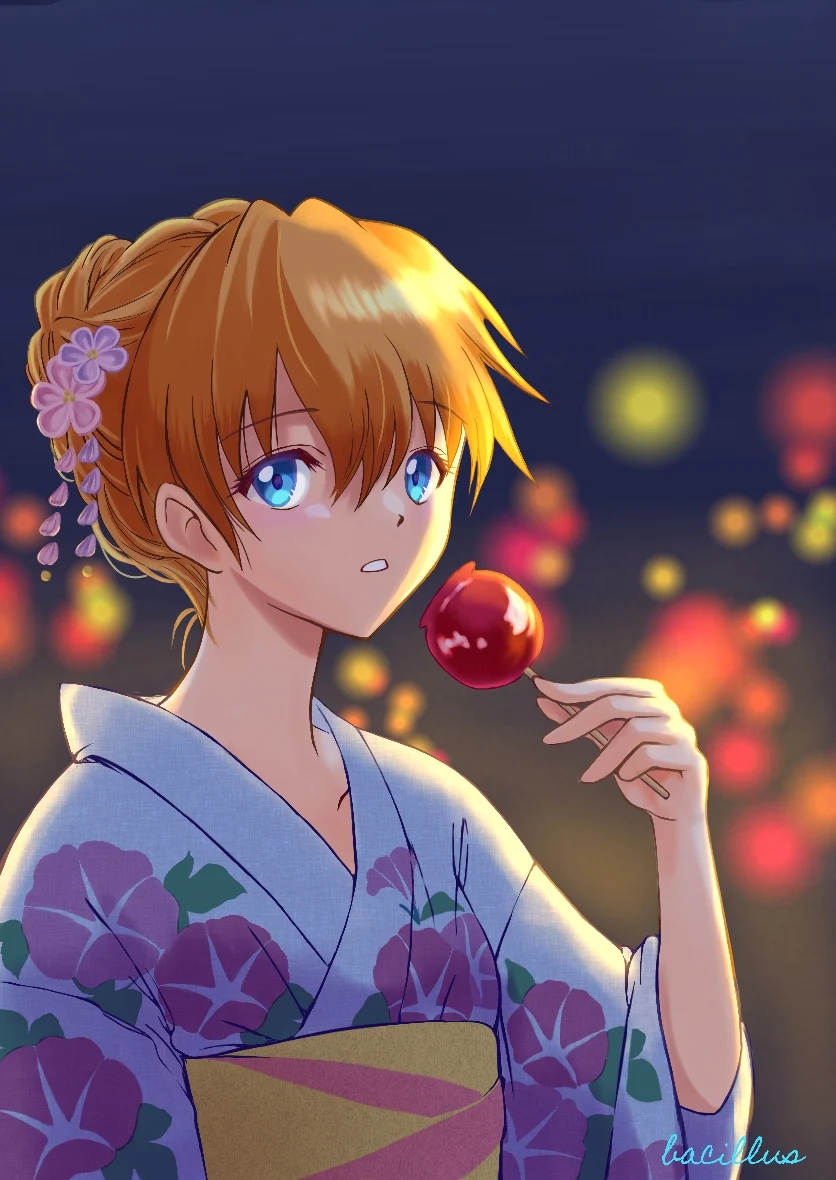 Yukata Asuka (By bacillus) | Scrolller