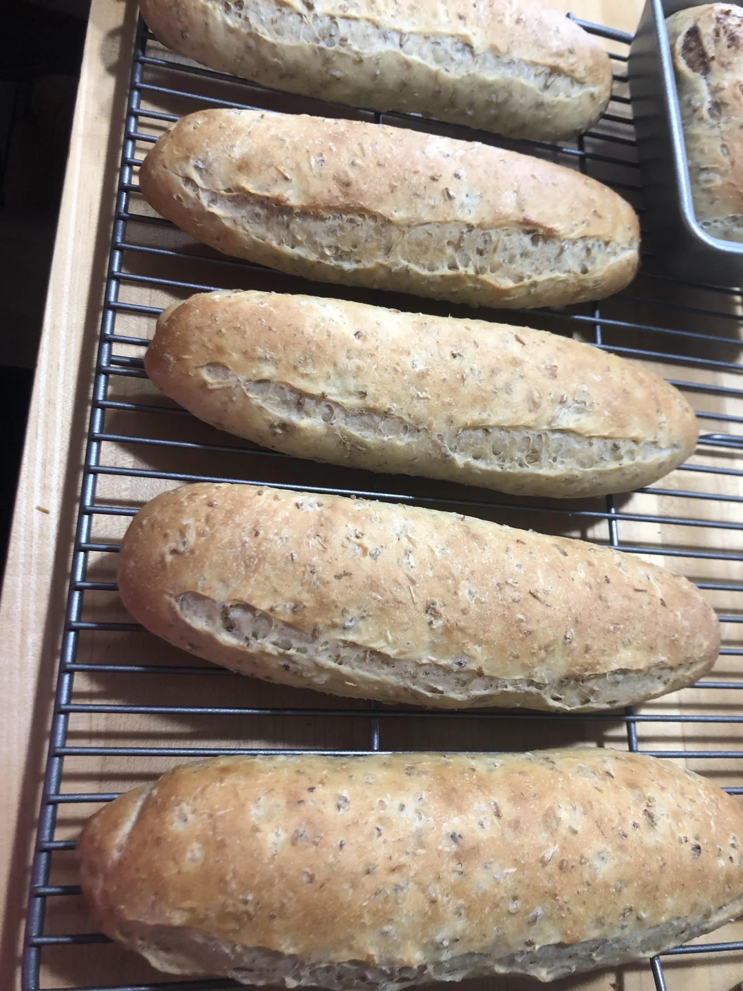 Shape failure. I tried to make hoagie rolls for some cheesesteaks; but they turned out 2in wide ...