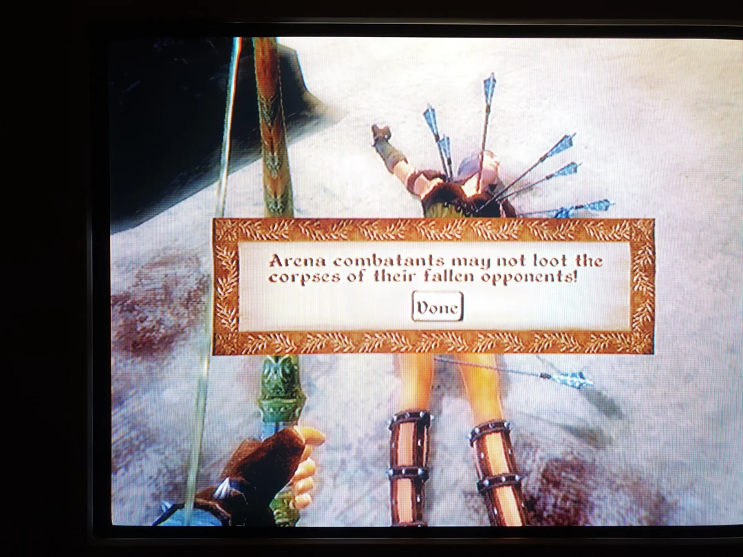 The Arena really likes to steal your arrows. | Scrolller