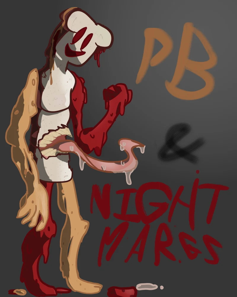 Peanut Butter & Nightmares (Corrupted Bready), OC | Scrolller