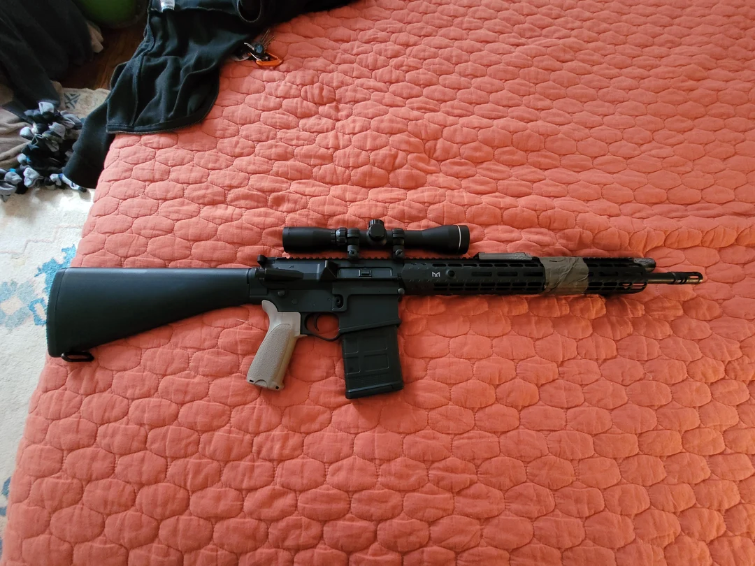 Finally got an A2 stock and a BCM grip. Still my need glass. | Scrolller