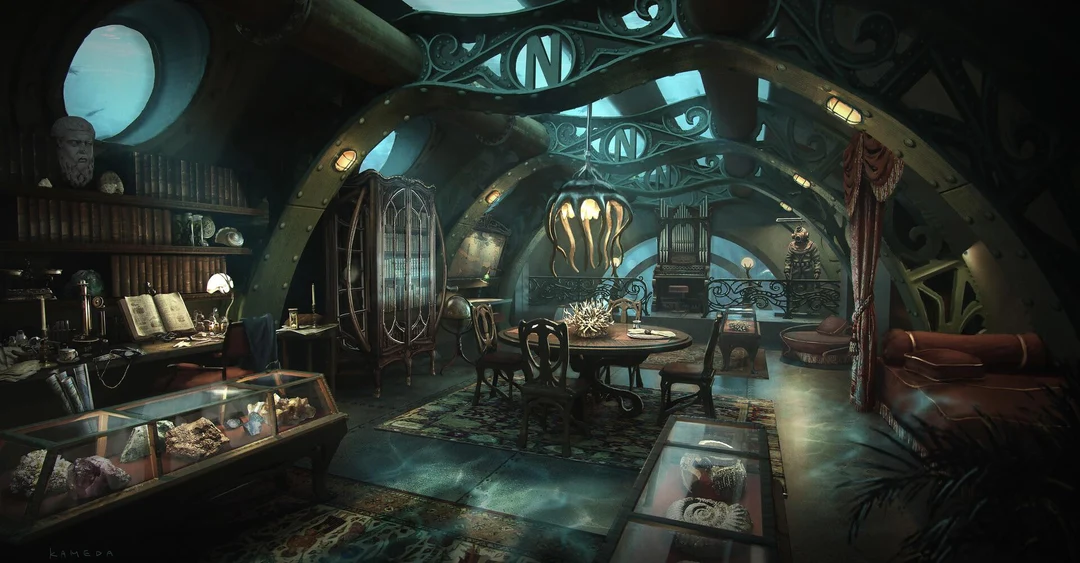 “Captain Nemo’s room” by Kentaro Kameda | Scrolller