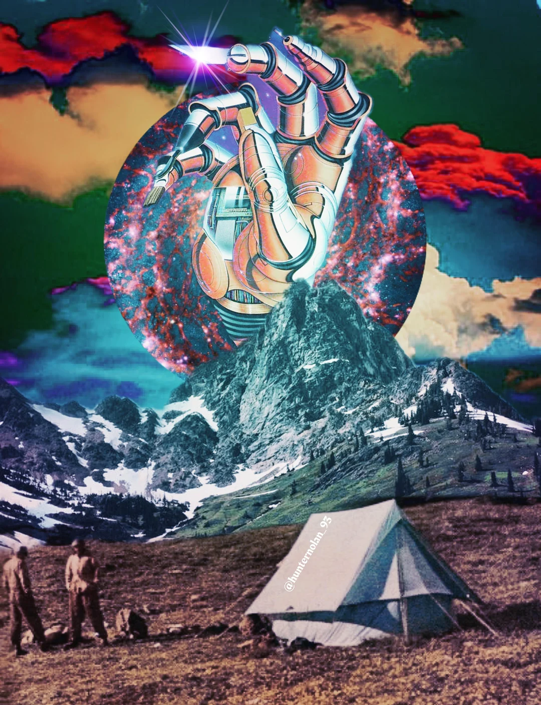 Reaching, digital, me, 2022 | Scrolller