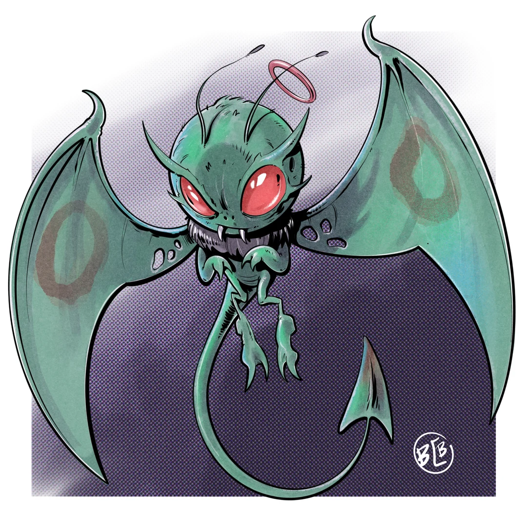 Gargoyle/alien hybrid. | Scrolller