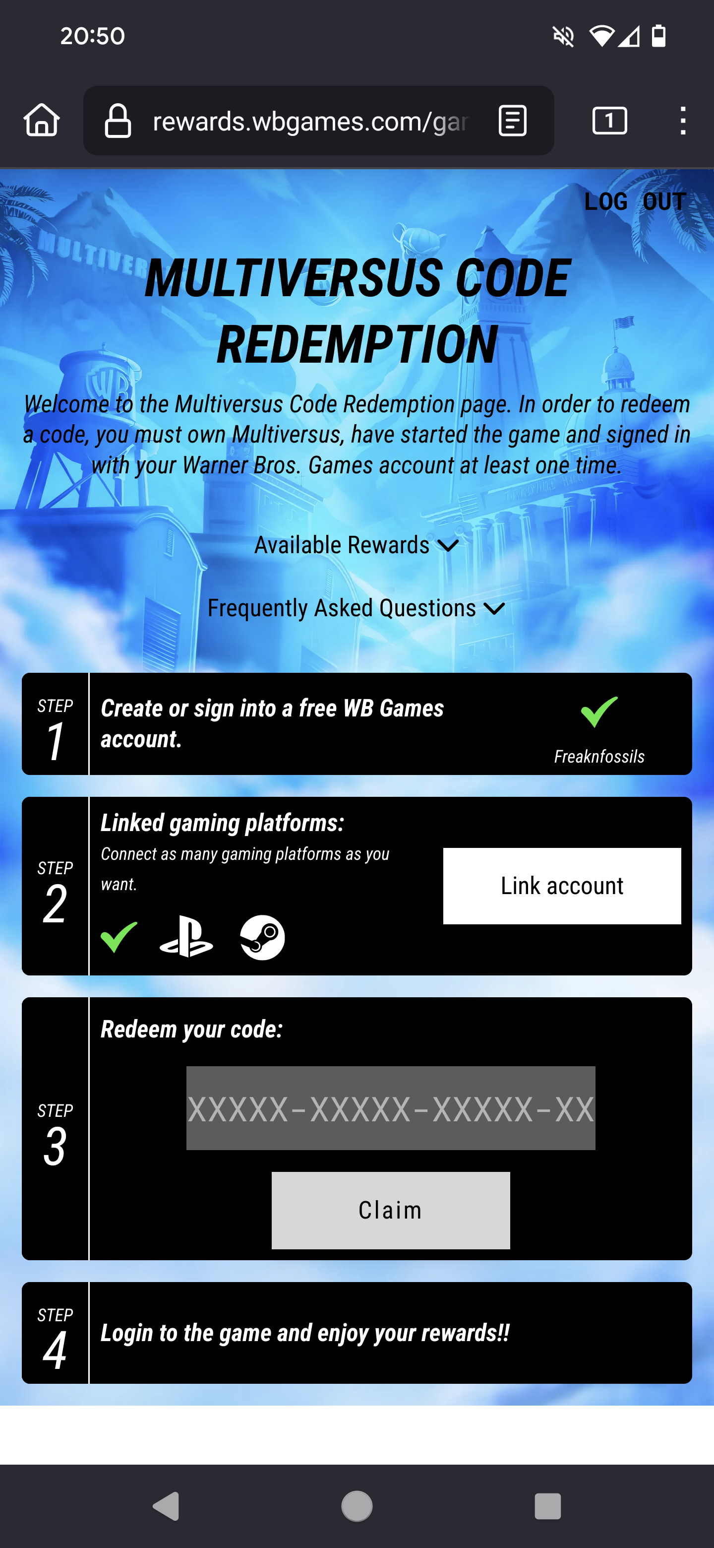 Rewards on wb | Scrolller